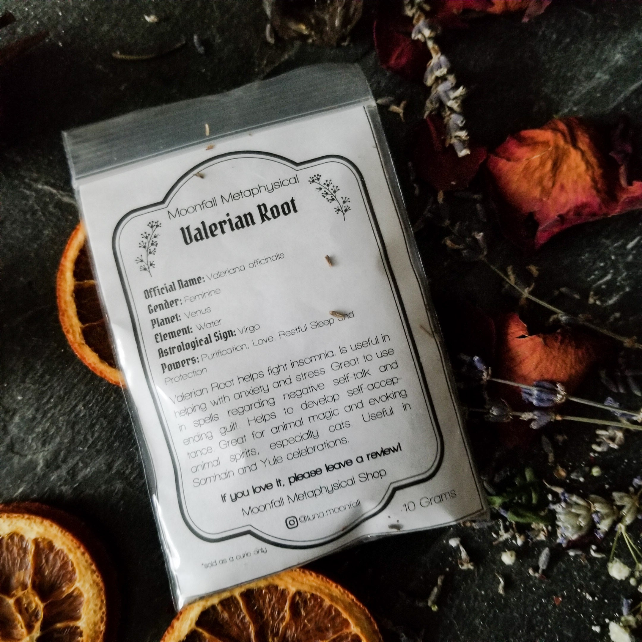 Dried Valerian Root | Moonfall Metaphysical