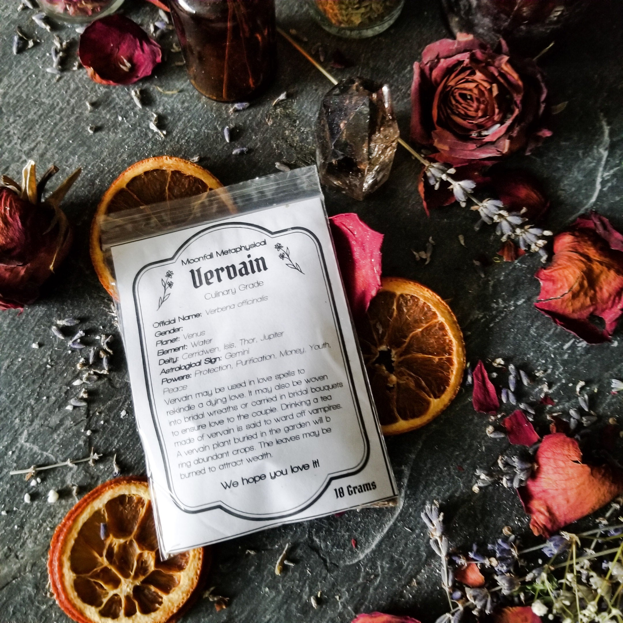 Dried Vervain Herb | Moonfall Metaphysical