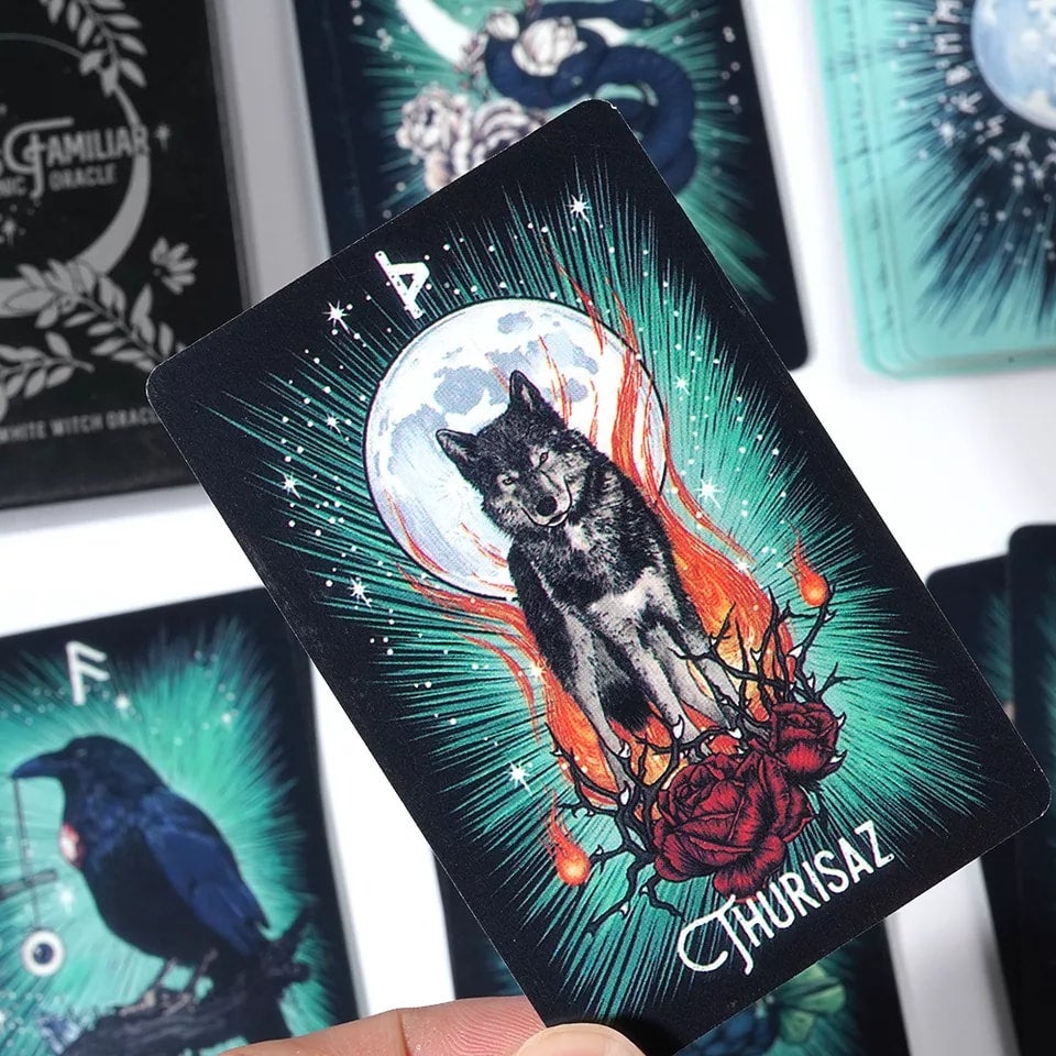 2023 Witches Familiar Runic Oracle Card Deck | Moonfall Metaphysical